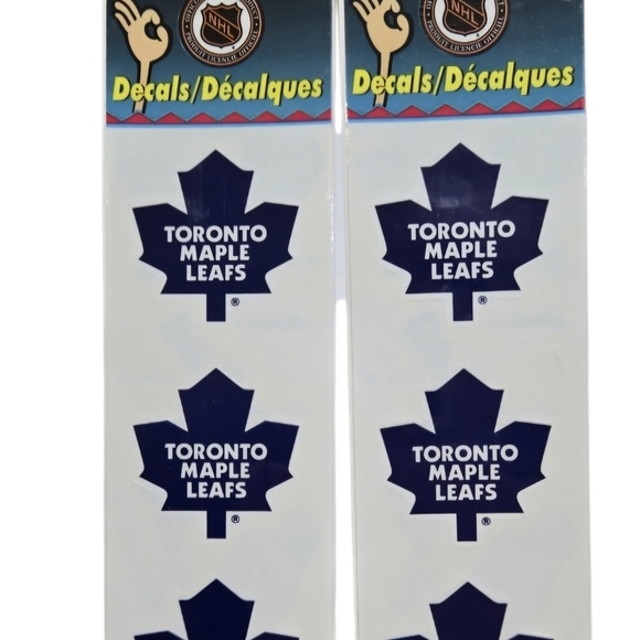 NHL | Other | Vintage Toronto Maple Leafs Decals Brand New Still Sealed ...